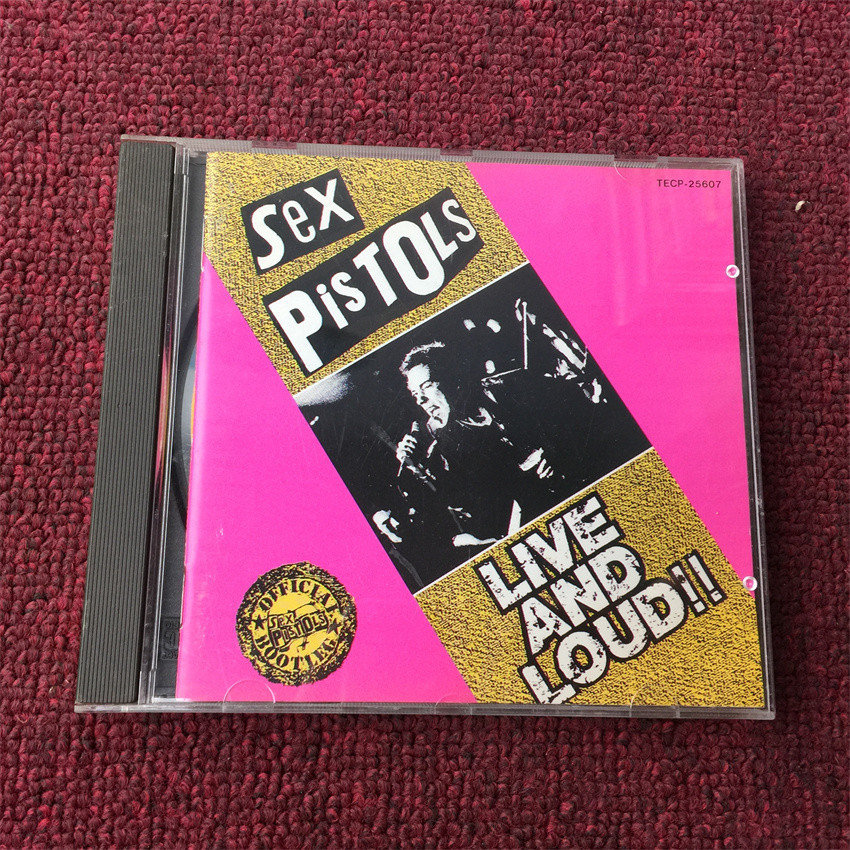 Sex Pistols Live And Loud ฉบับญี ่ ปุ ่ น Sex Pistols Live And Loud