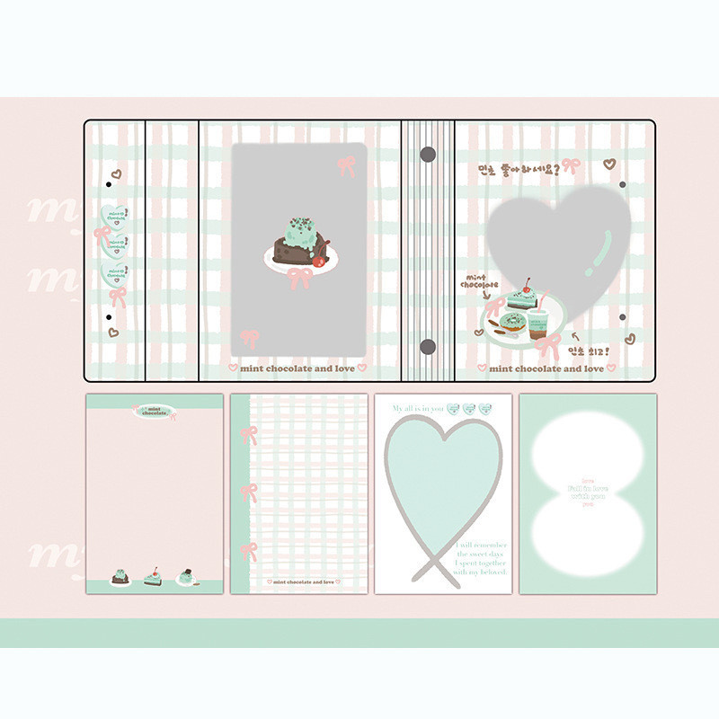 Ins High-value น่ารัก Little Red Book ขายร้อน Five-hole m5 หลวมใบเฉพาะหน้าด้านในด้านใน Core ...