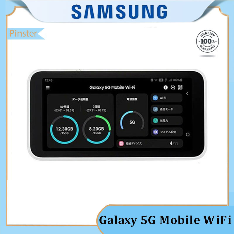 มีจําหน่ายในสต็อก Samsung Galaxy 5g Mobile WiFi SCR01 5g 4g เราเตอร์ไร้ ...