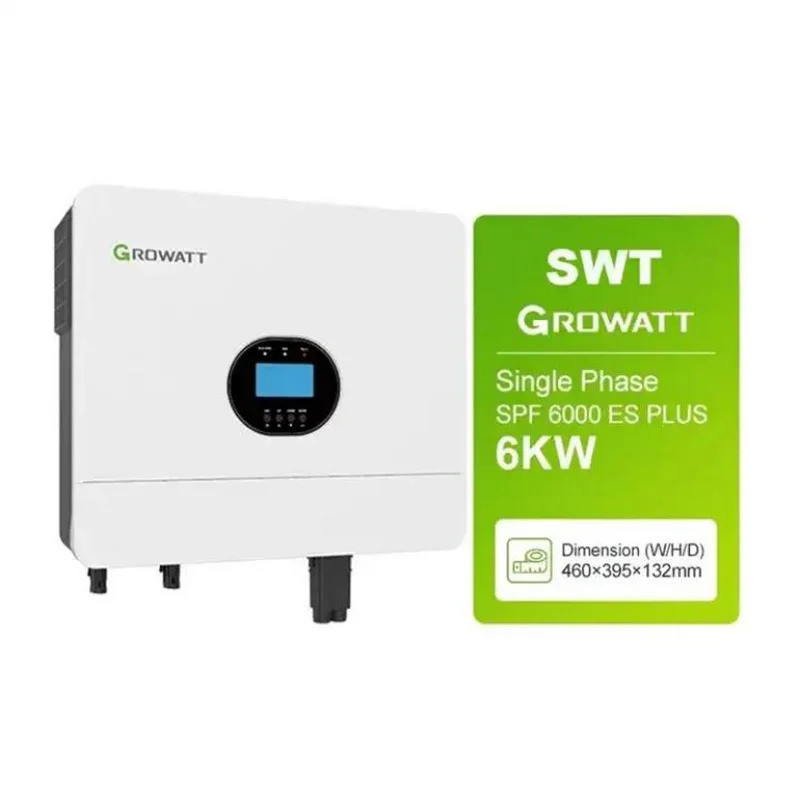 Growatt Spf 5000Es ผู้ผลิตแหล่ง 230V 5Kw 6Kw Single Phase Solar Inverter Off Grid Growatt Spf ...