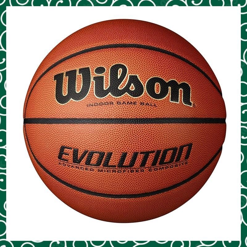 Wilson Evolution Indoor Game Basketball Official (29.5") | Shopee Thailand