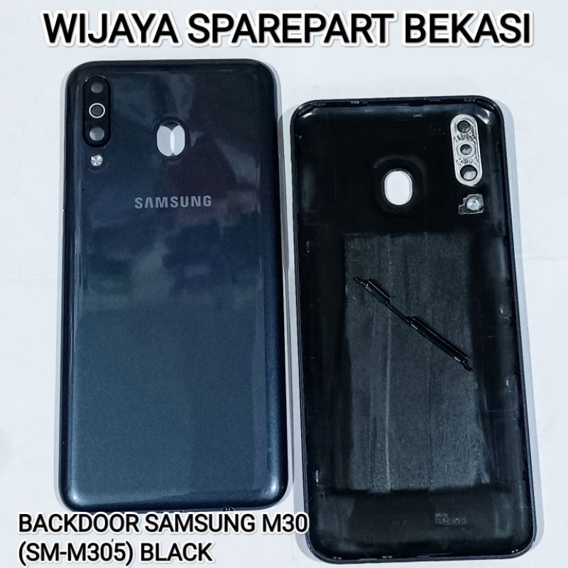 ประตูหลัง SAMSUNG M30 (M305) สีดํา | Shopee Thailand