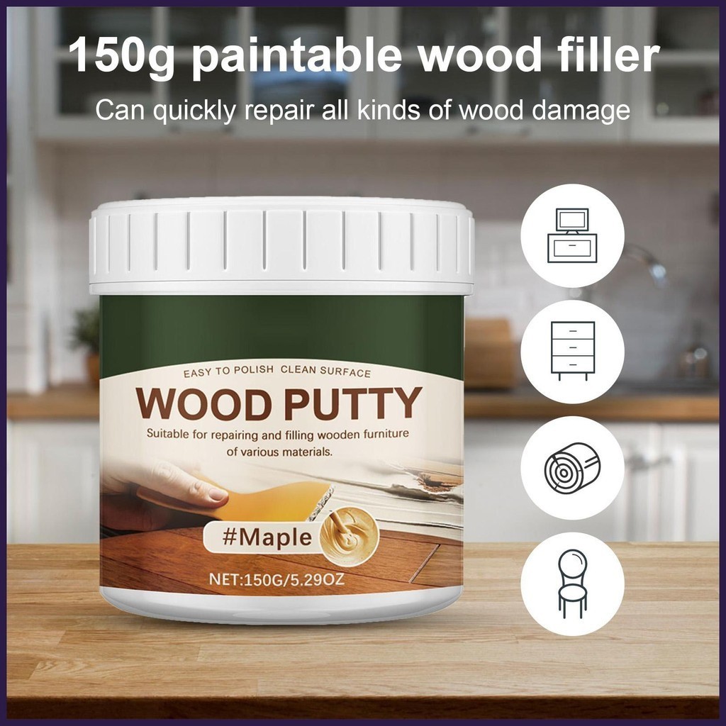 Putty Filler Paintable ชุดซ่อมเฟอร์นิเจอร์อเนกประสงค์ภายนอก Filler ...