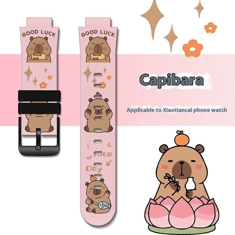 Capybara สําหรับ For Xiaomi Smart Kids Watch Strap สายซิลิโคน | Shopee ...