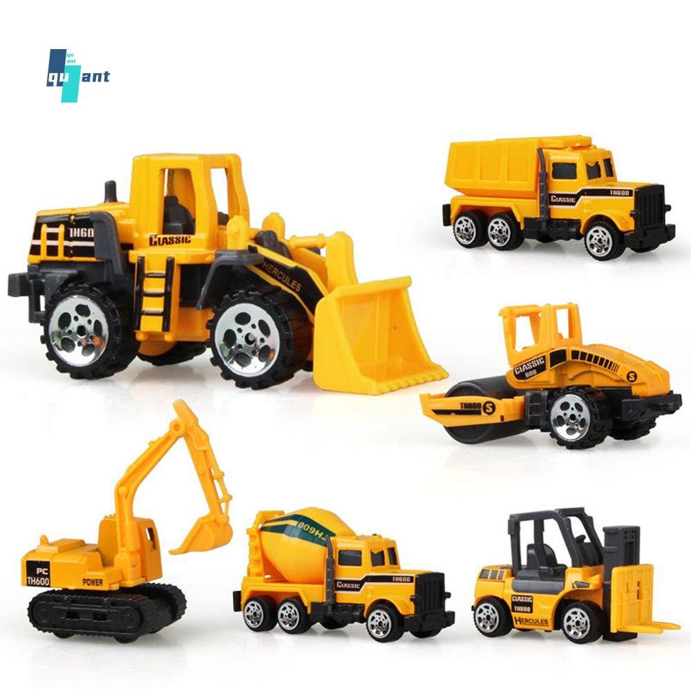 Quantumsky วิศวกรรมยานพาหนะรุ่น ABS พลาสติก Mini Bulldozer รุ่น Dump รถบรรทุกก่อสร้าง Excavator ...