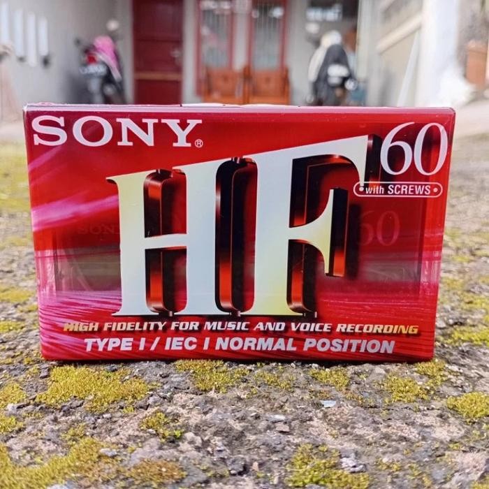 Sony HF 60 Type I Blank Cassette Tape สื่อ NOS ปิดผนึกประกอบด้วยเพลง ...