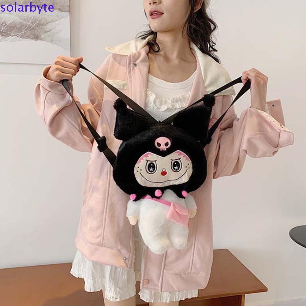 Solarbyte กระเป๋าเป้สะพายหลัง Capybara, กระเป๋านักเรียน Melody Kawaii Labubu, Creative ...