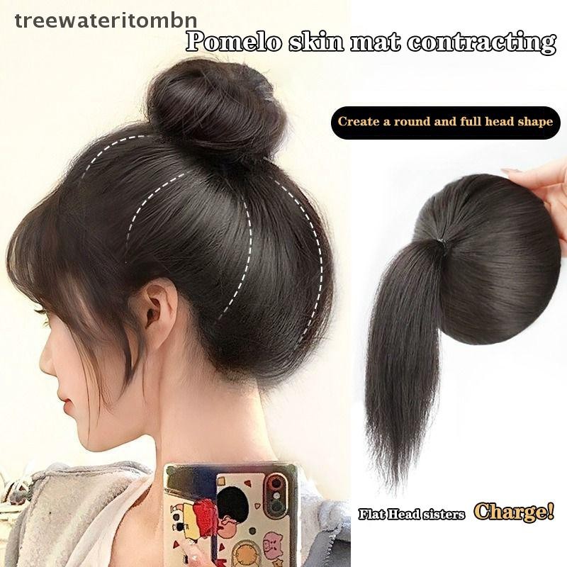 Tt Pomelo ผิววิกผม Meatball หัวผมหางม้าสูง Cranial Crest Panfa Artifact ...