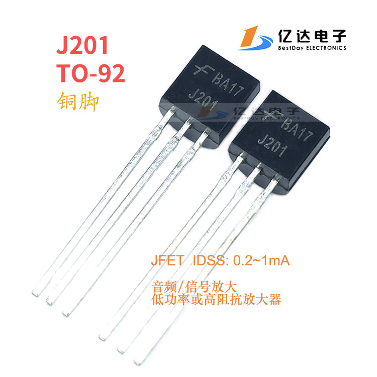 J201 MMBFJ201 แบรนด์ใหม่ ต้นฉบับ เครื่องขยายสัญญาณเสียงต่ำเสียงรบกวน ...