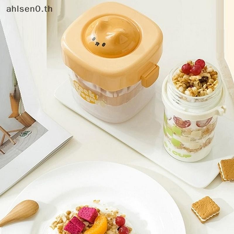 Ahlsen0 แมวน่ารักกาแฟโยเกิร์ตกรอง Maker Self-Made โยเกิร์ตนมถั่วเหลืองชีส Whey Separator น้ํา ...