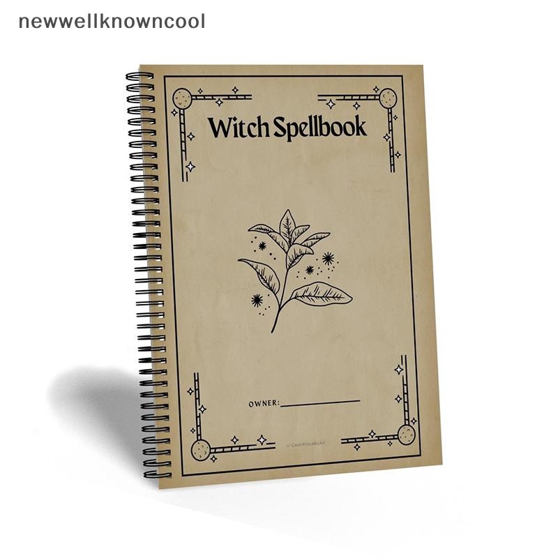 Newwellknowncool แม่มดสมาธิสั้น-Friendly Witch Spellbook Planner - คู่มือโหราศาสตร์ & Organizer ...