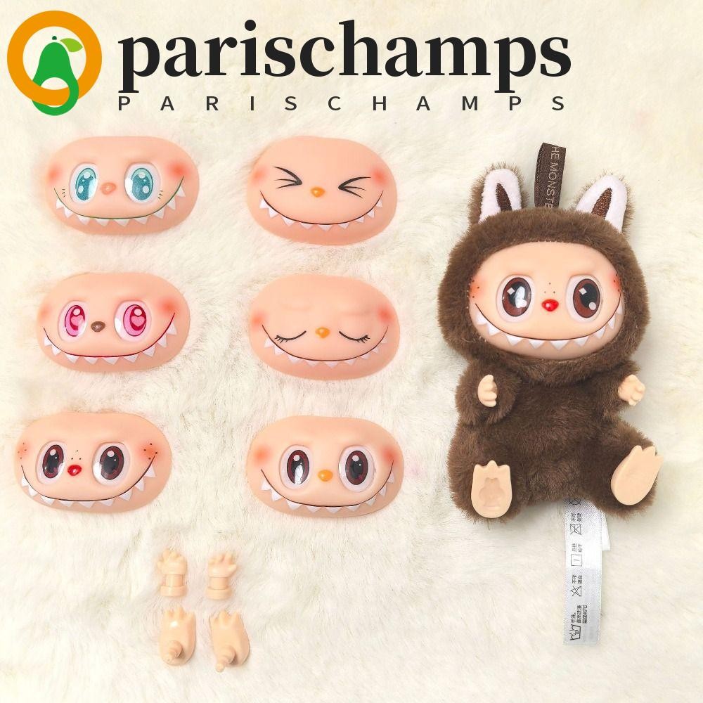 Parischamps Labubu Face Mold, ไวนิลหัตถกรรม Labubu มือฟุตอุปกรณ์เสริม ...