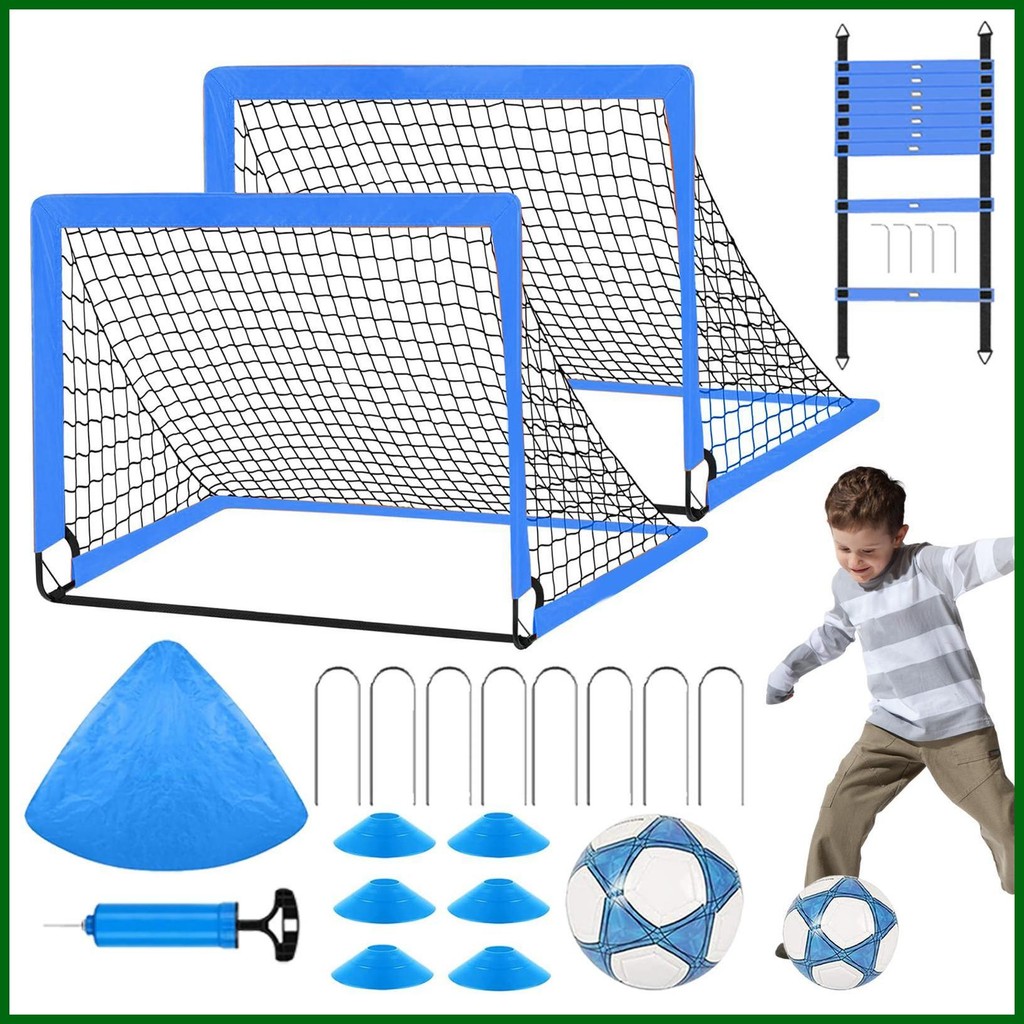 Youth Soccer Goal Training Pop up Soccer Goal Set อุปกรณ์กีฬาสําหรับเกม ...