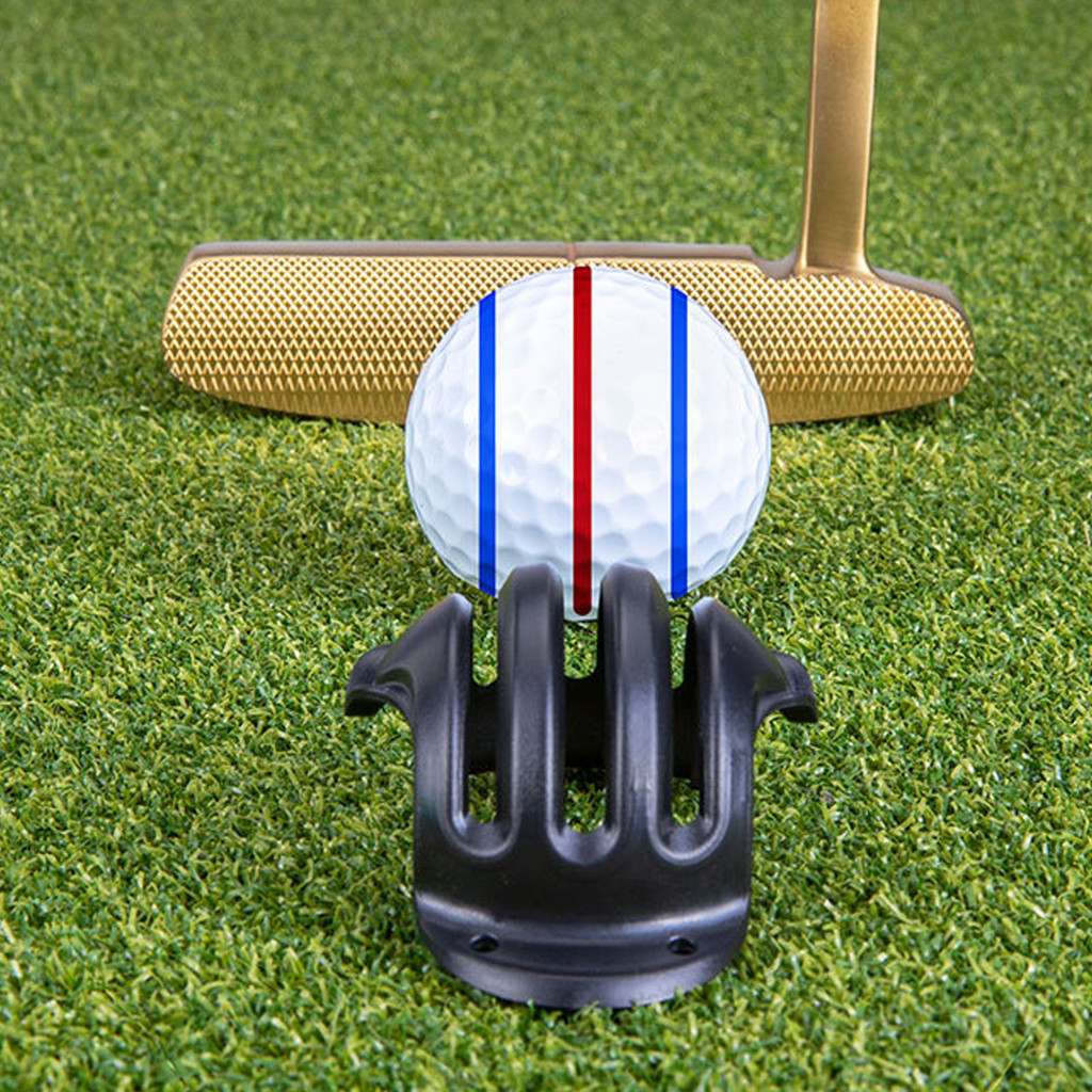 I Fstore 4แพ็คที่แม่นยำGolf Ball Marker 4เครื่องหมายStencilsและ4สีLine ...