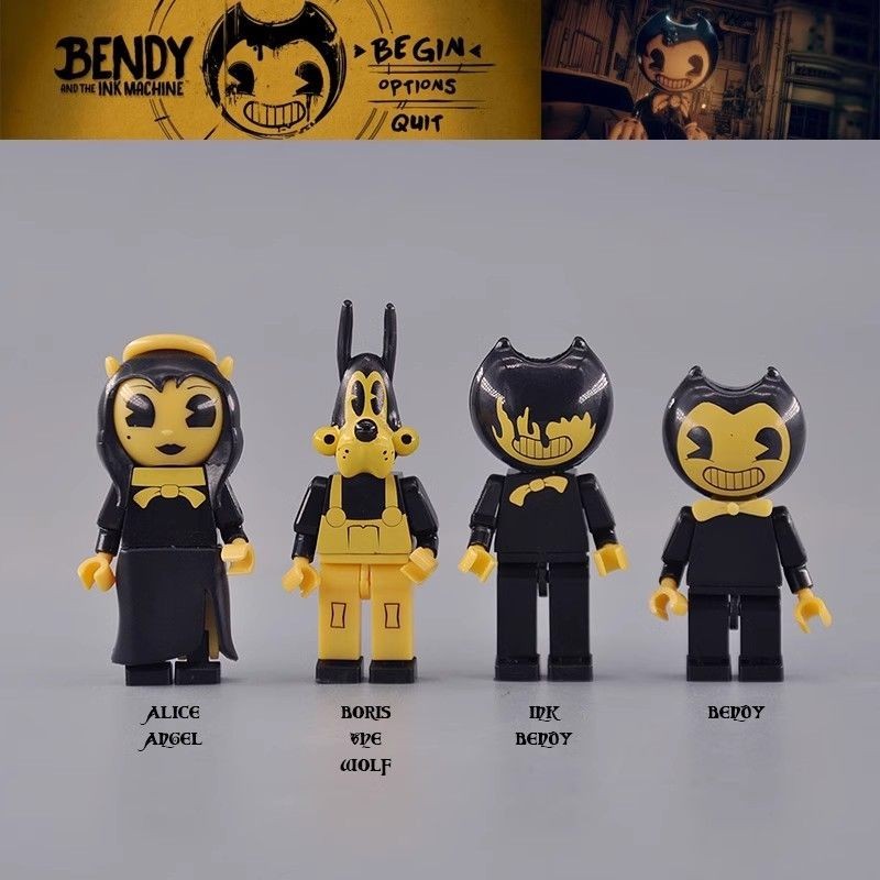 อเมริกันของแท ้ จํานวนมากสินค ้ า Bendy และหมึกเครื ่ อง Building Block ...