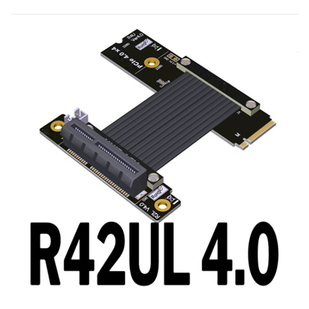 Pcie4.0 x1/x4 ถึง M.2 SSD Extension Cable ความเร ็ วสูงสําหรับ M.2 NVMe ...