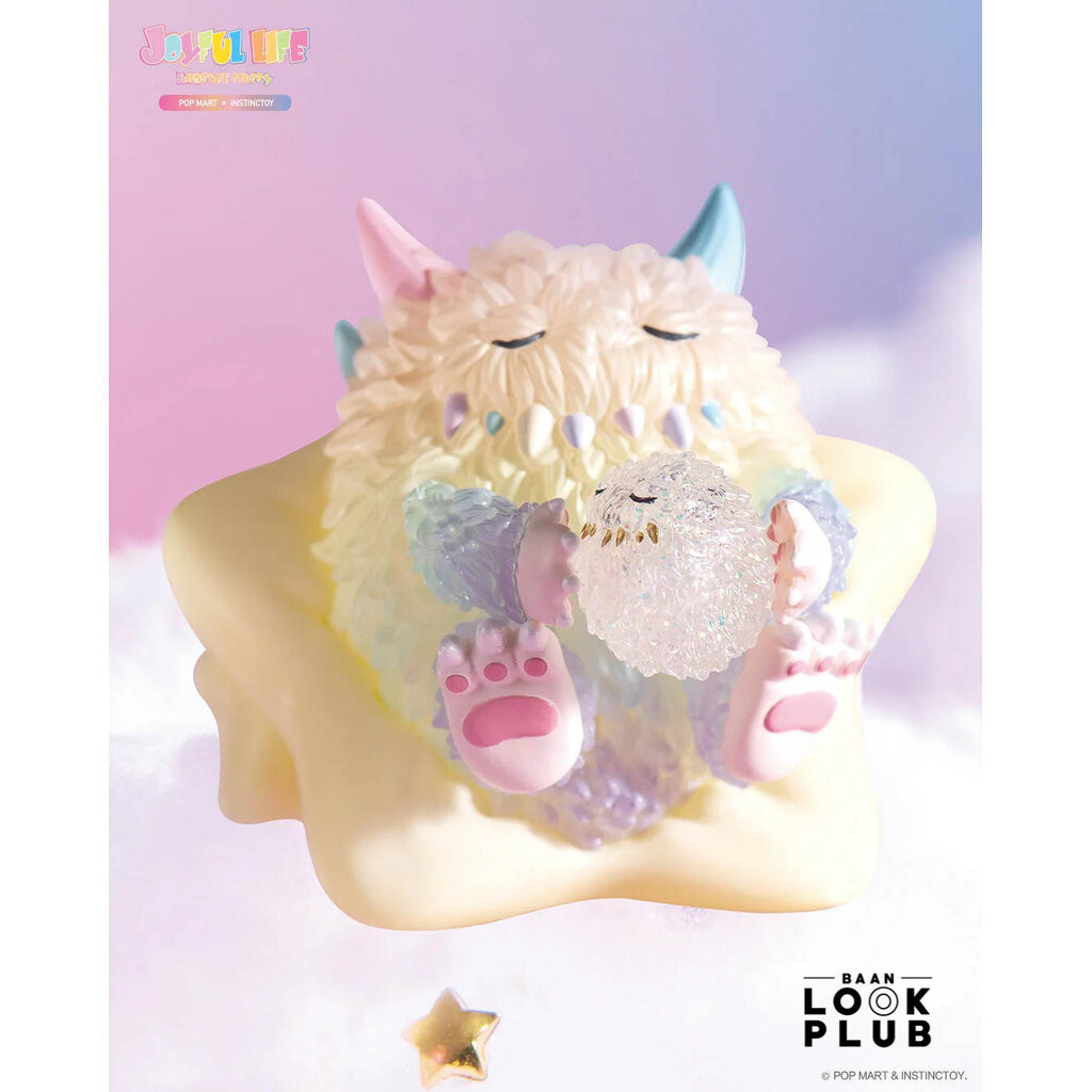 [ เลือกตัวได้ ] Monster Fluffy : Joyful Life [ Pop Mart ] ตุ๊กตาฟิกเกอร ...