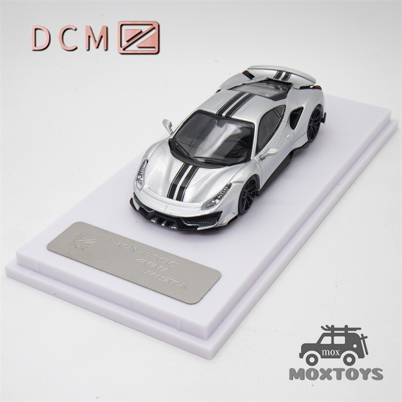 Dcm 1 โมเดลรถ Novitec 488 GT Silver Diecast | Shopee Thailand