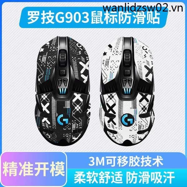 สติ๊กเกอร์กันลื่นเมาส์ Logitech G903 สติ๊กเกอร์ดูดซับเหงื่อด้านข้างโดย ...