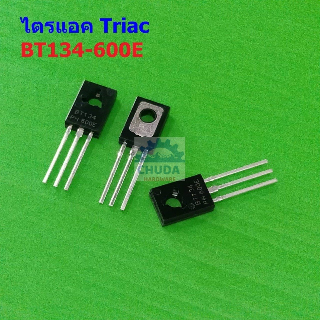 ไตรแอค Triac BT134-600E BT134 PH 600E 4A 600V TO-126 #ไตรแอค TO-126 (1 ...