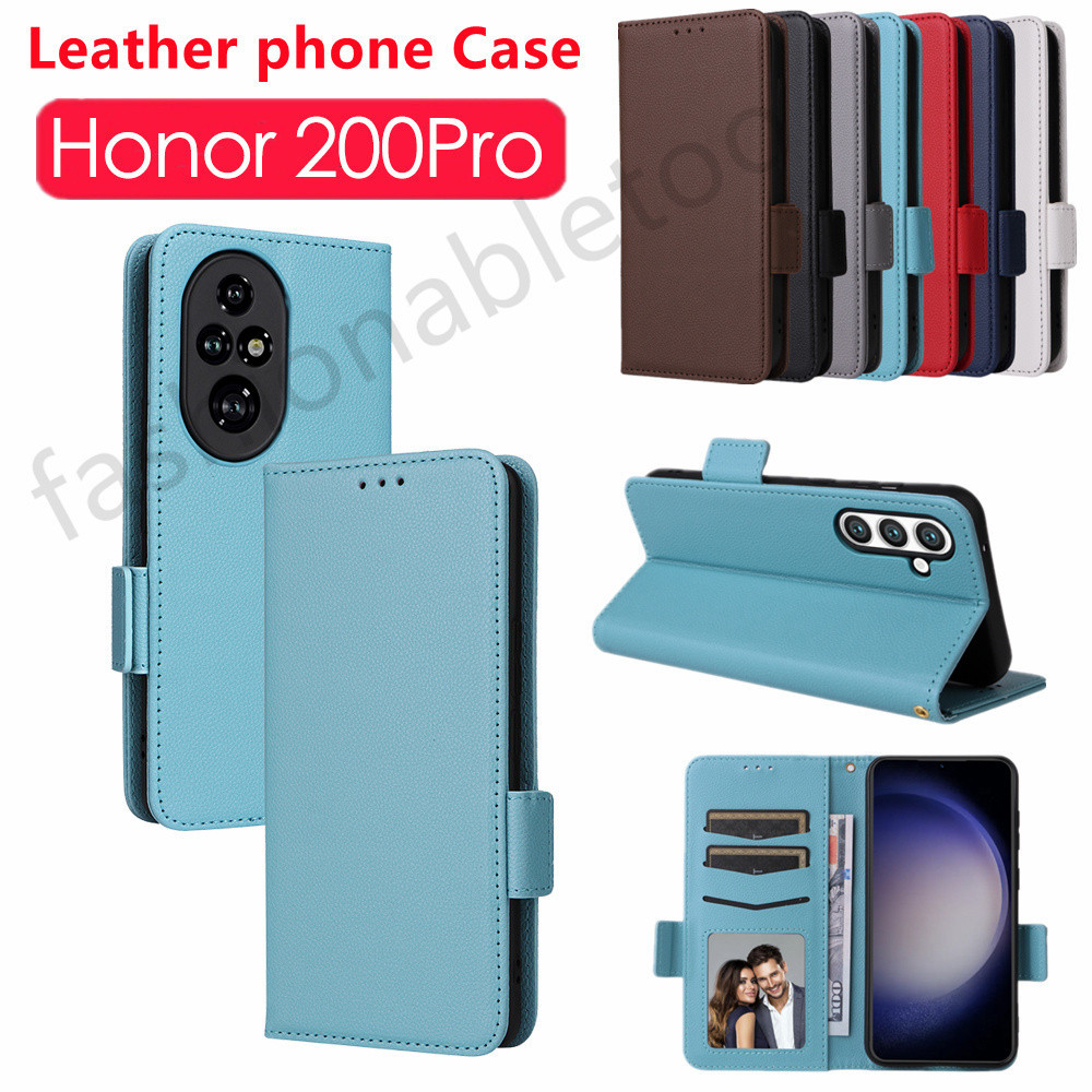 เคสโทรศัพท์หนังสําหรับ Honor 200 pro Lite สมาร์ท 200pro 200Lite 200Smart Honor200 pro ...
