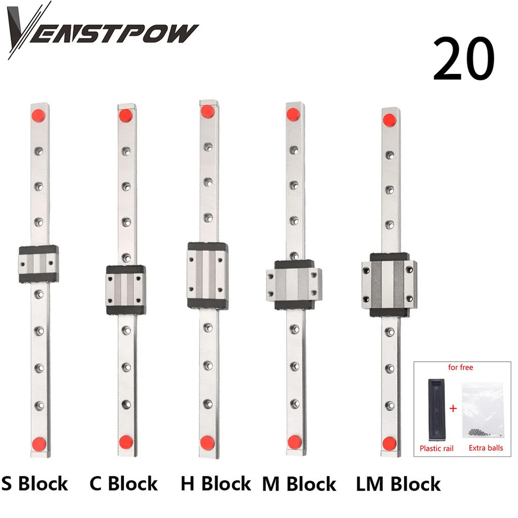 Product image รุ่นอัพเกรดของ MGN20 Linear Guide SZ20 กว้าง 20 มม.ความ ...