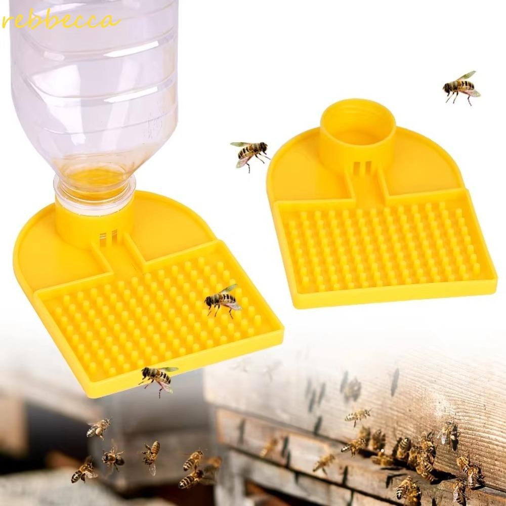 Rebbcca Bees Water Feeder, พลาสติก Beehive Feeding ภายใน Bee Feeder อะ ...