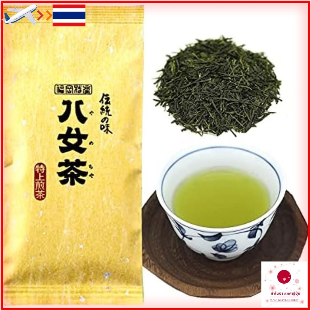 Yame Tea Tea Gree Tea ชาใบชาพิเศษ Sencha 100 กรัม Kyushu Fukuoka Yame ...
