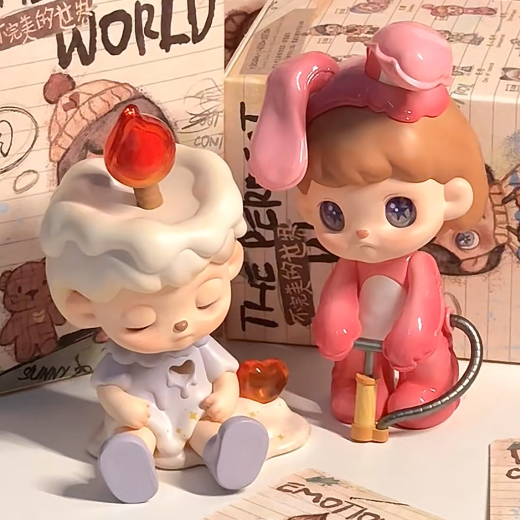 [ของแท้] Tnt space amoo Imperfect World Series Blind Box Doll Action ...