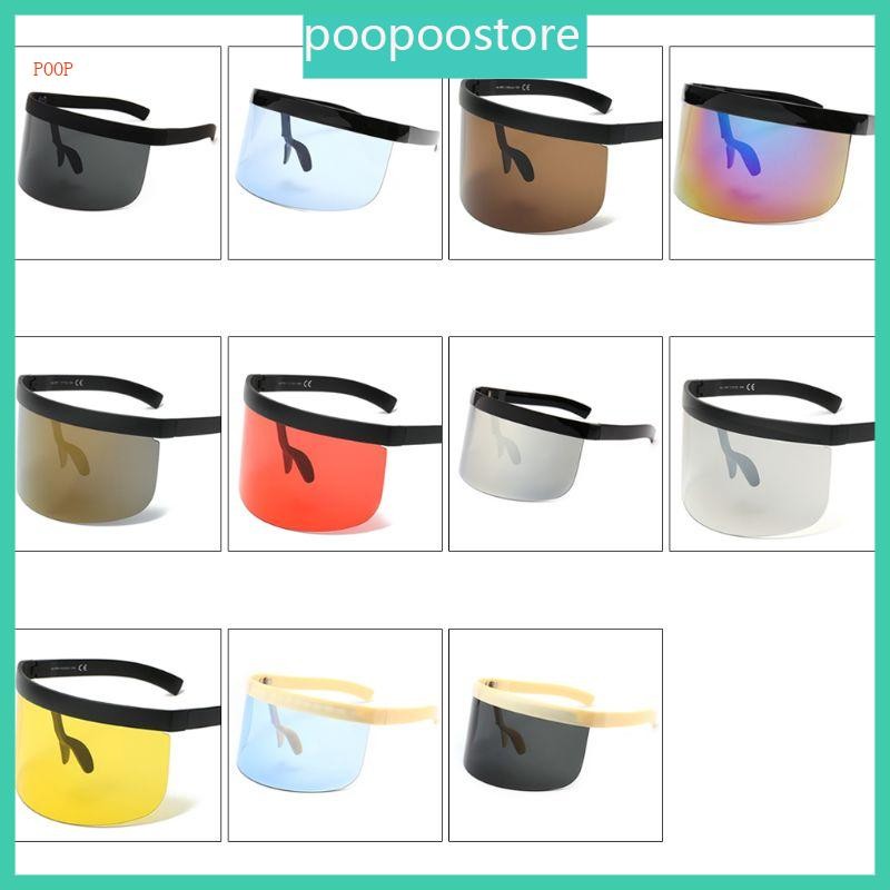 Poop Shield เลนส์กรอบขนาดใหญ่วัยรุ่นแว่นกันแดด Retro Circle กรอบแว่นตา ...