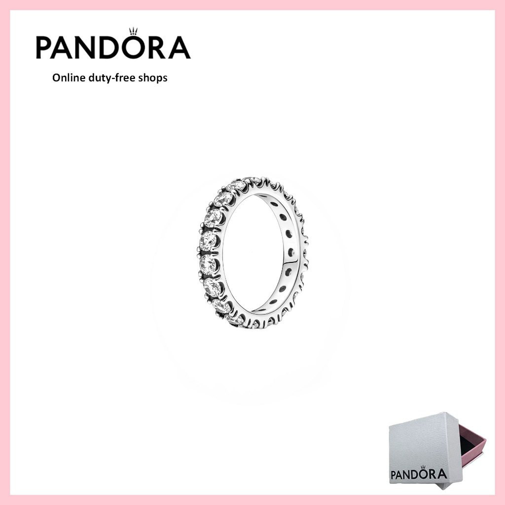 [ปลอดภาษี] แหวนเครื่องประดับเงินสเตอร์ลิง S925 แท้ 100% จาก PANDORA ...