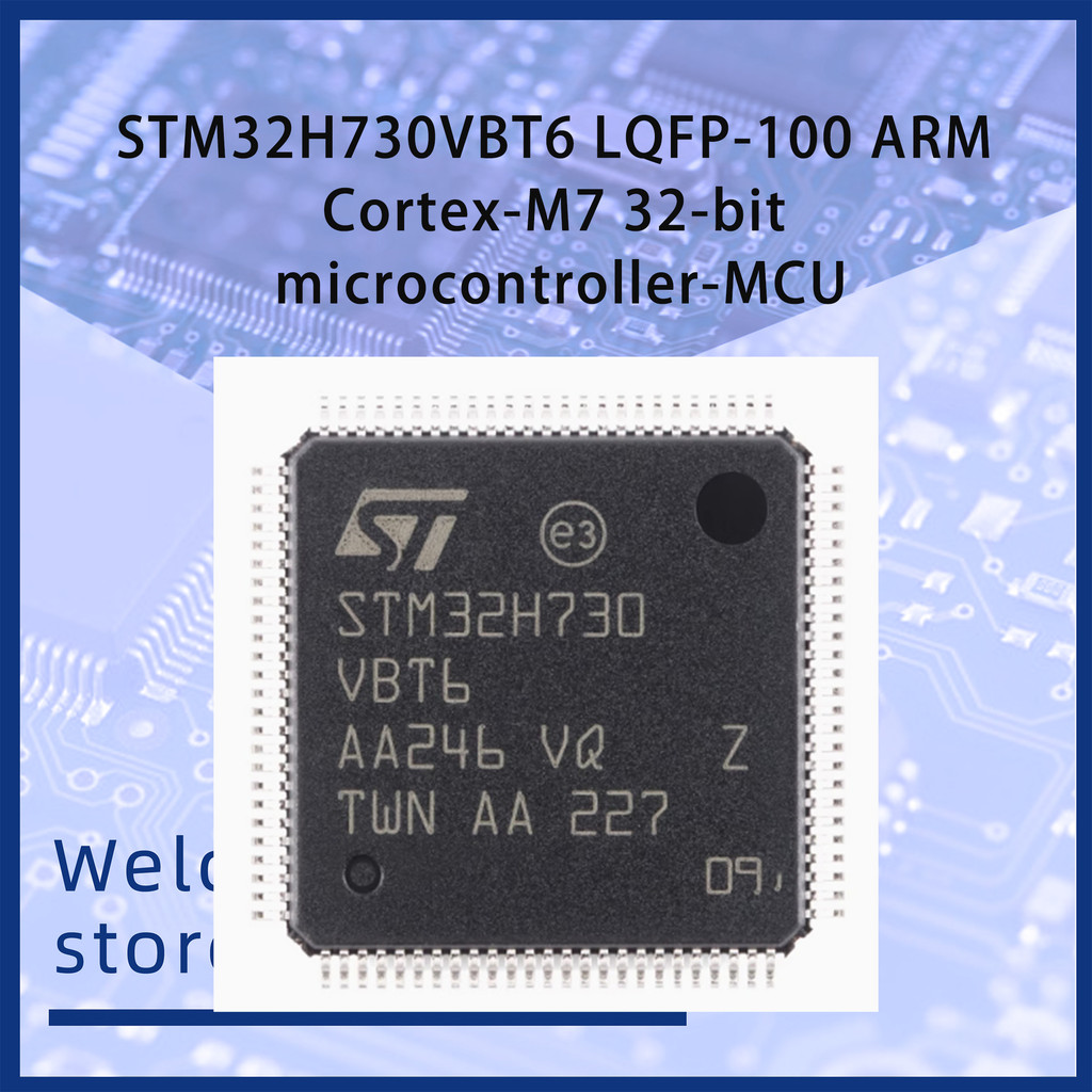 Stm32h730vbt6 LQFP-100 ARM Cortex-M7 ไมโครคอนโทรลเลอร์ 32 บิต-MCU | Shopee Thailand