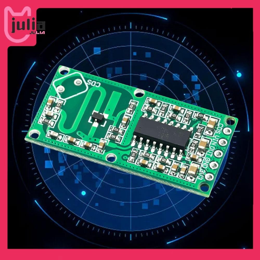 [Julia1.th] Rcwl-0516 โมดูลสวิตช์เหนี่ยวนําร่างกายมนุษย์ 100mA ระยะ 5-8 เมตร สําหรับ Arduino DIY ...
