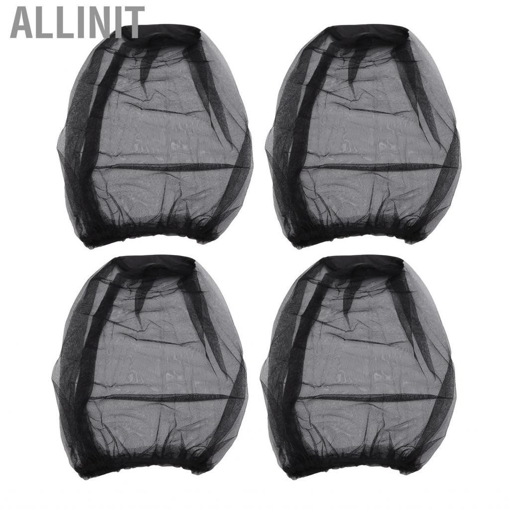 Allinit 4pcs Mosquito Net Fine Holes Prevents Insects Head Mesh For Cam ...