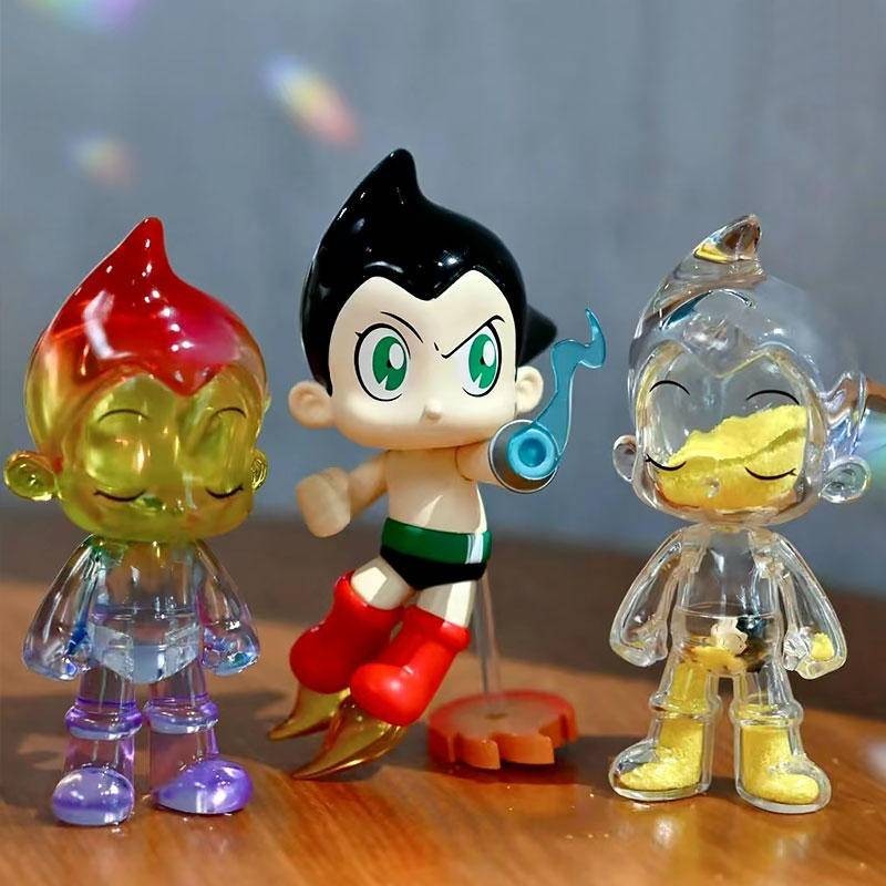 กล่องสุ่ม โมเดลตั้งโต๊ะ Astro Boy Earth Little Hero Wake up series ...
