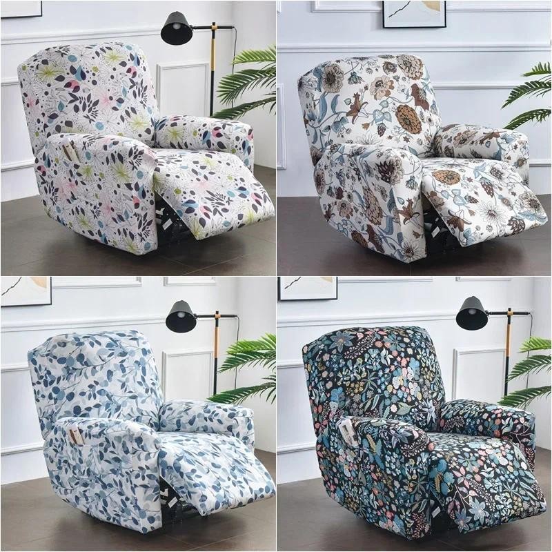 Pastoral สไตล ์ Spandex Recliner โซฟาสําหรับห ้ องนั ่ งเล ่ น Modern ...