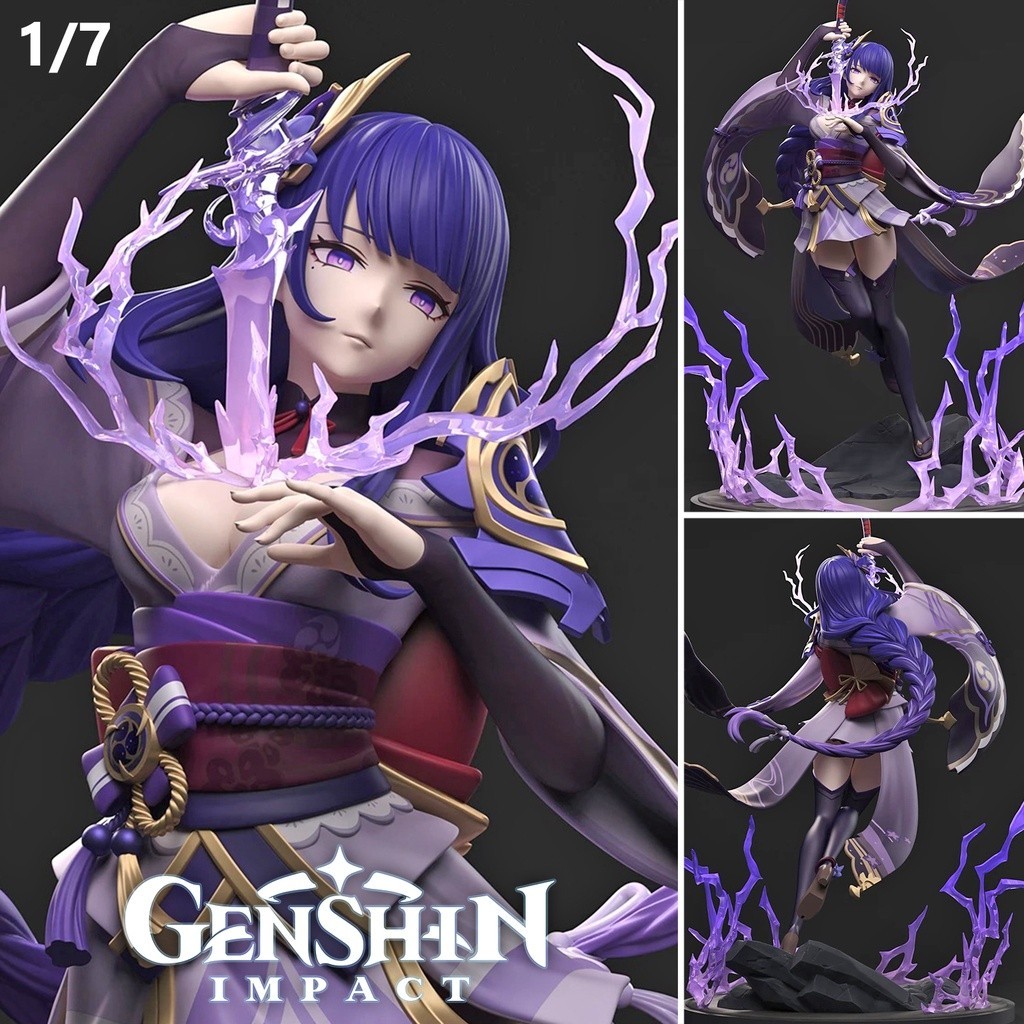 พร้อมส่ง Figure ฟิกเกอร์ Resin Statue Studio Genshin Impact Mei Raiden ...