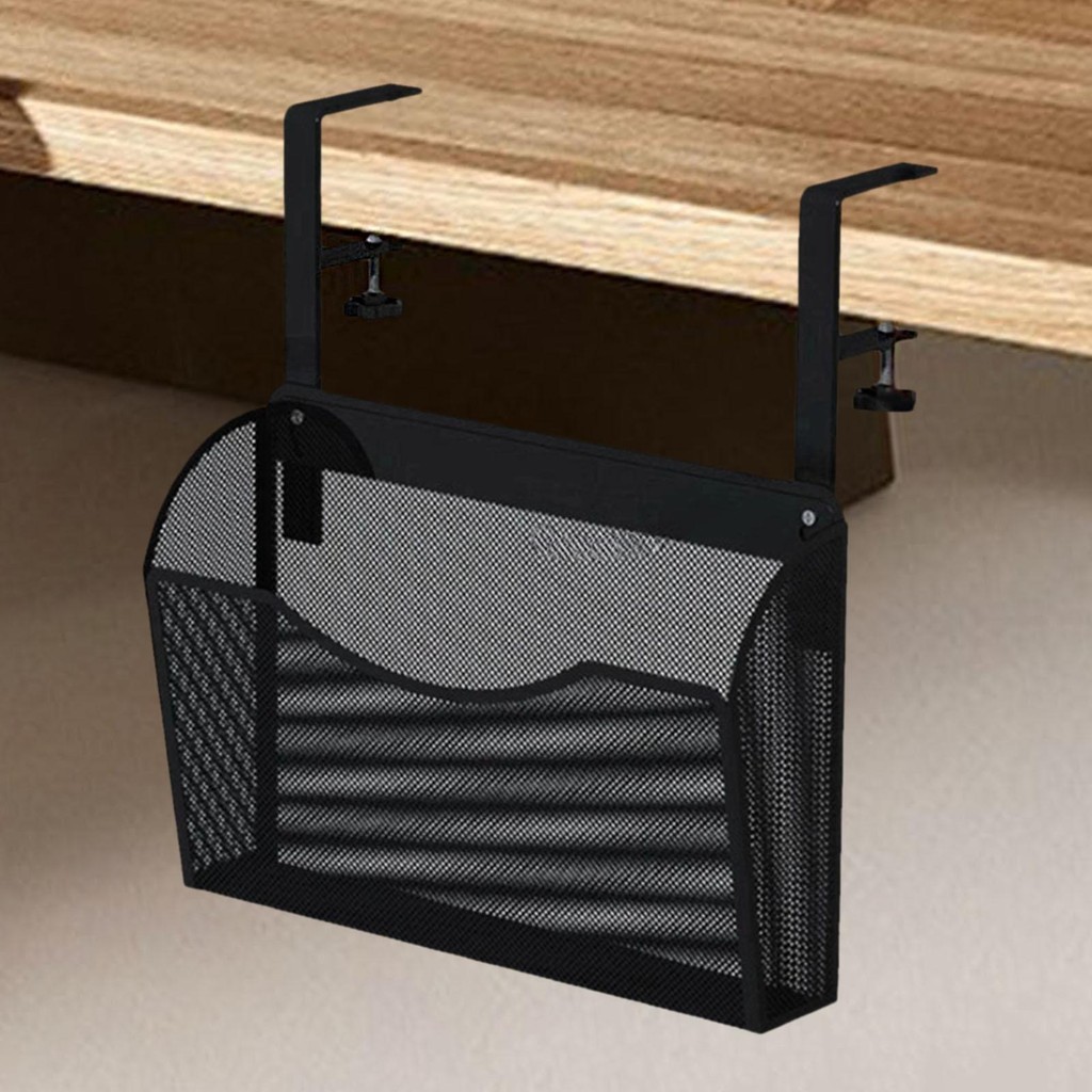 [Lszcx6l ] Under Table Storage Holder Under Desk Side Storage Rack for ...