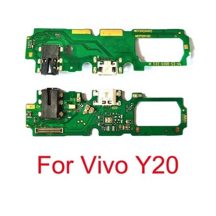 คณะกรรมการชาร์จ USB พอร์ต Dock Flex Cable สำหรับ Vivo Y12A/Y20/Y20A USB ...