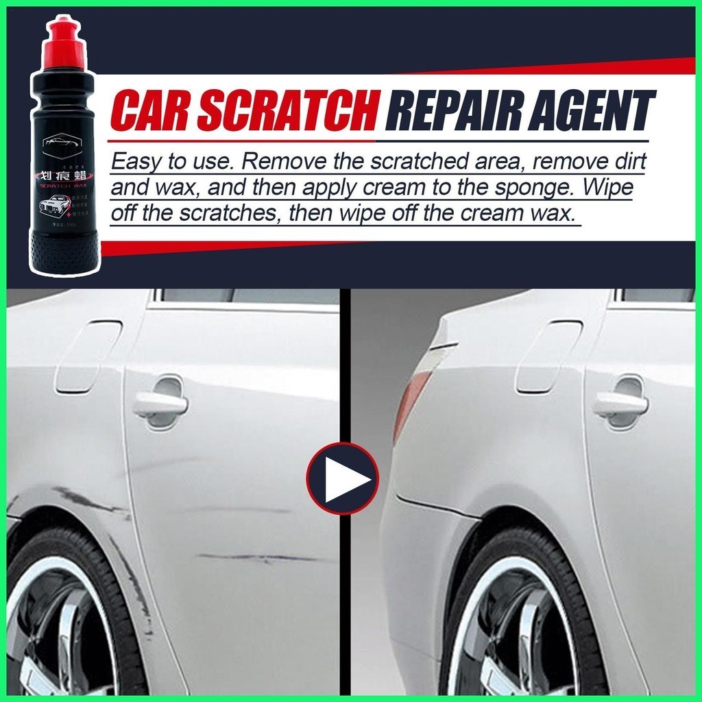 Scratch Repair Wax สําหรับรถยนต ์ Auto Scratch Remover สําหรับรอยขีดข ่ ...