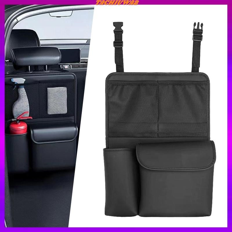 [Tachiuwa2] Generic Car Backboard Organizer ใช้งานได้จริง Black Tidying ...