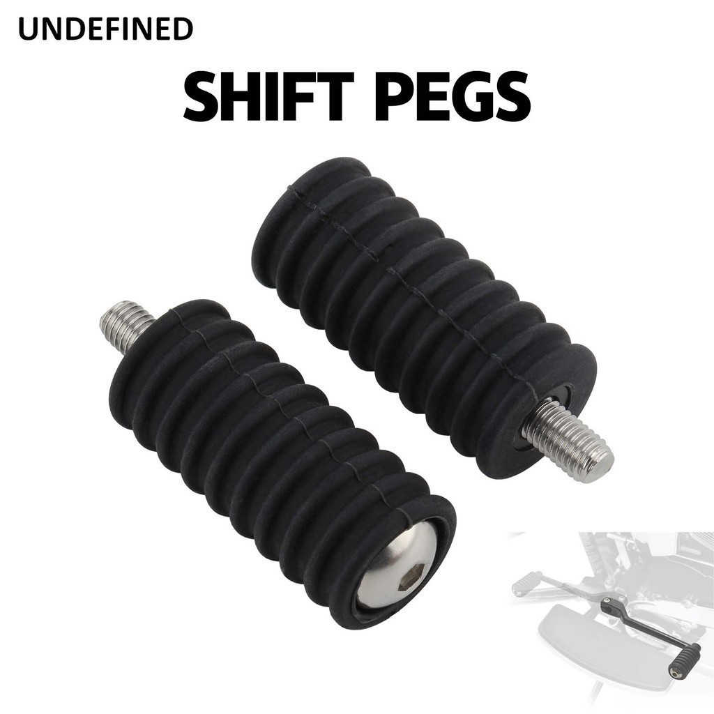 YJ 2Pcs Motorcycle Shift Peg Shifter Peg Pedal Heel Toe For Harley Dyna ...