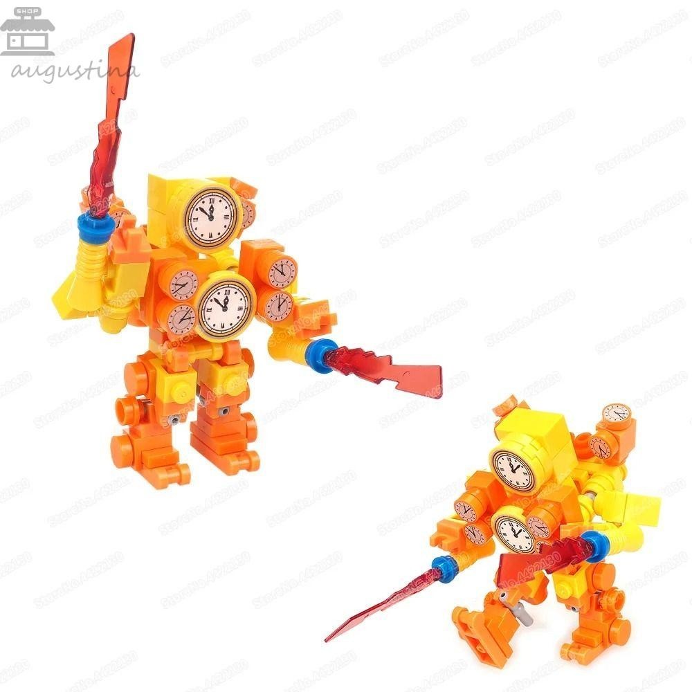 Augustina Titan Clock Man Building Block, Skibidi Toilet Mini Mecha ...