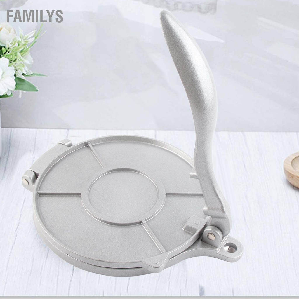 FamilyS Tortilla Press Roti Pressing Tool อลูมิเนียมอัลลอยด์ขนาด 20 ซม. ...