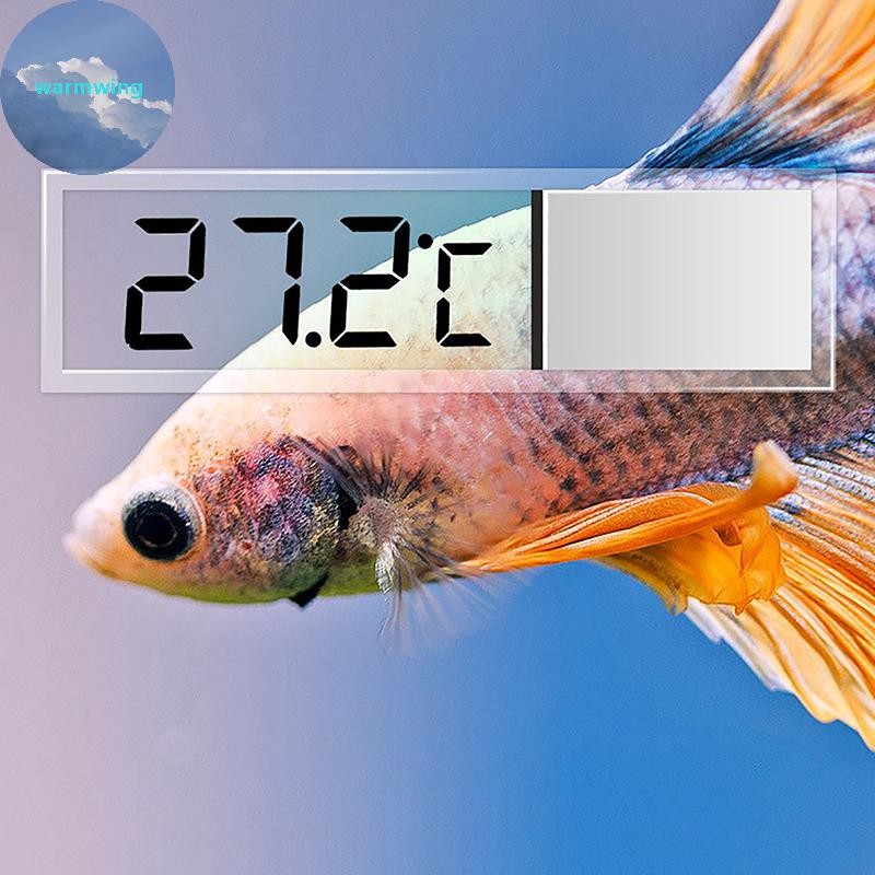 Warmwing Aquarium เครื่องวัดอุณหภูมิอิเล็กทรอนิกส์ LCD Digital Fish Tank วัดอุณหภูมิถังปลา ...