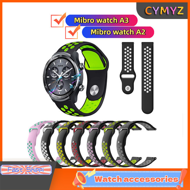 Mibro watch A2 A3 Strap สายซิลิโคน Mibro watch A3 Strap สายนาฬิกา สาย ...