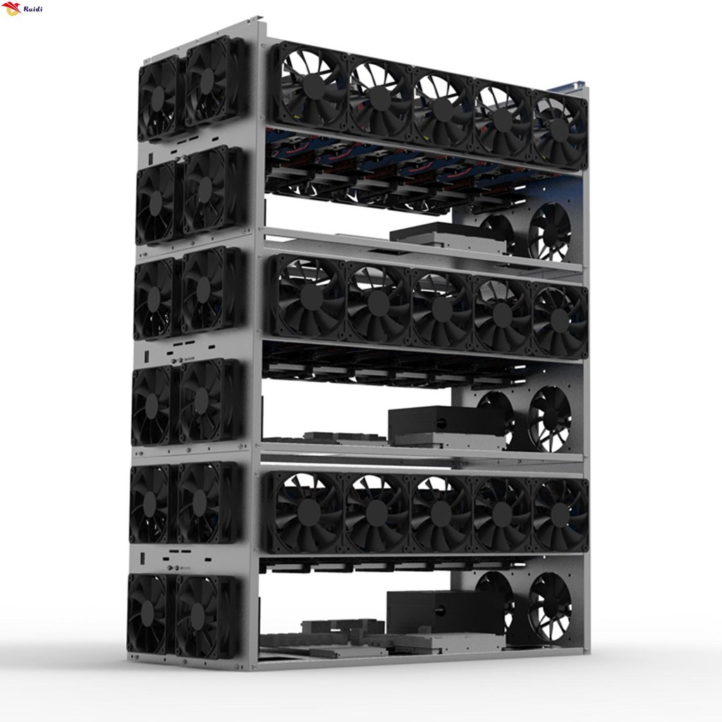 Stackable Mining Bracket ขาตั้งการ์ดกราฟิกพื้นผิวเรียบ Burr-free Mining ...