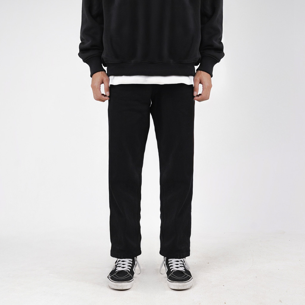 House of Smith Mens Denim Pants - Smith Basic Denim Black 2 | Shopee Thailand