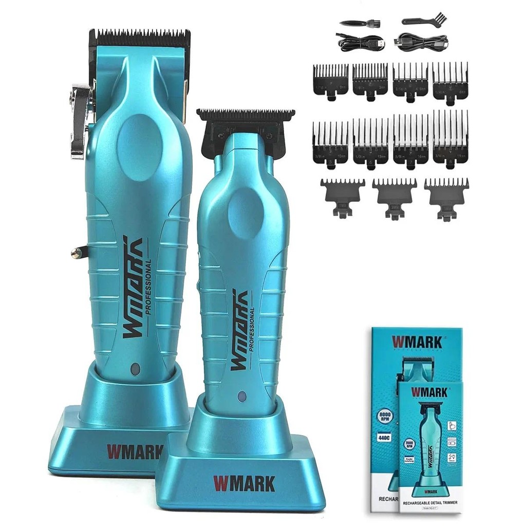 Wmark NG-133 NG-317 ชุดรายละเอียดผม Trimmer Hair Clipper ตัดผมไฟฟ้า DLC ...