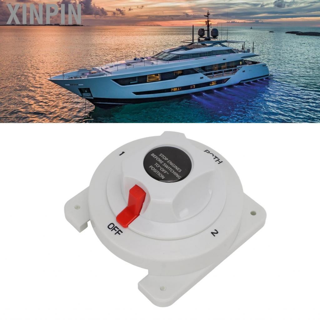 Xinpin สวิตช์แบตเตอรี่ตัวเลือกคู่ 300A 4 ตำแหน่งถอดรหัส 6? 32V สำหรับ ...